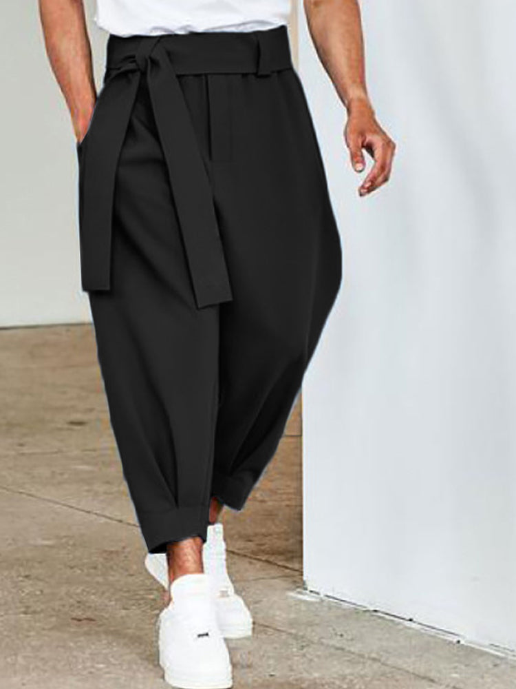 Men's Drawstring Leisure Pants - Triniful