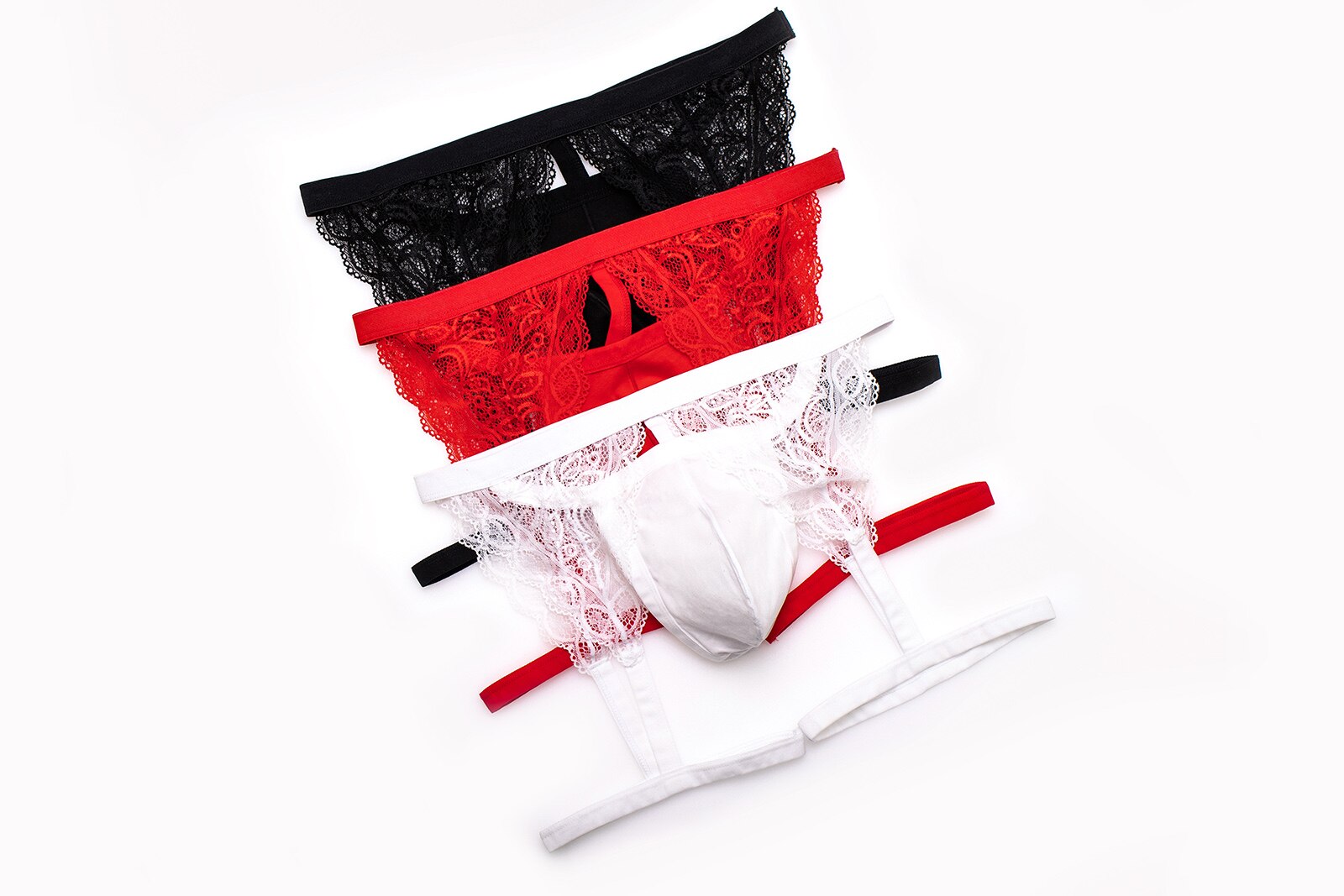 Men's Lace Garter Underwear - Triniful