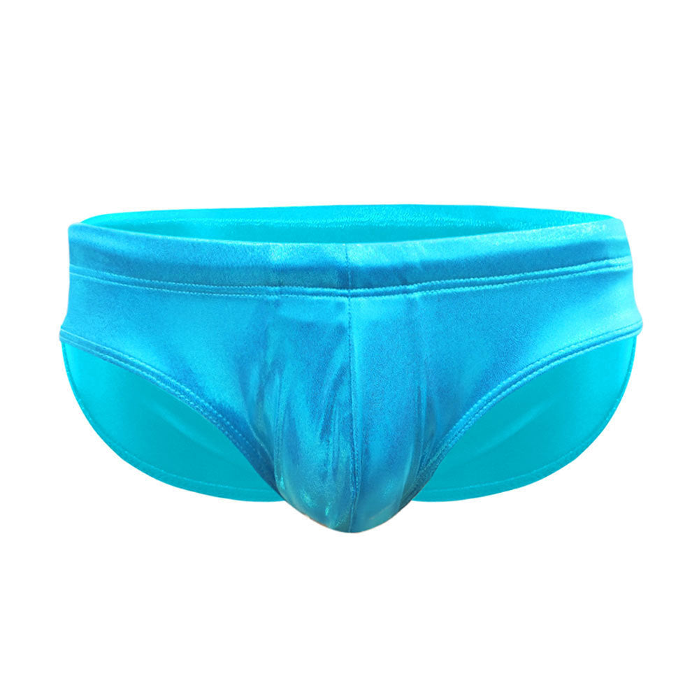 Men's Sexy Sequin Skinny Triangle Swim Briefs - Triniful