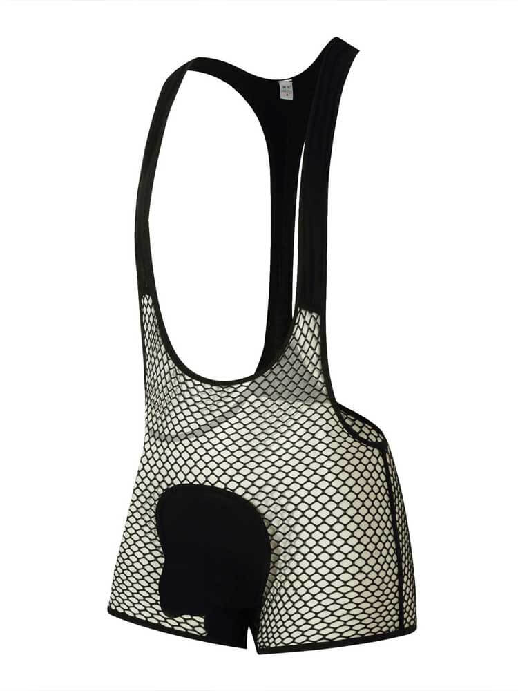 Men's Sexy See-Through U-Shaped Mesh Bodysuit - Triniful