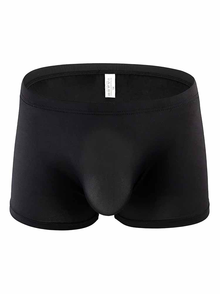 Men's Iced Silk 3D Seamless Boxer Briefs - Triniful